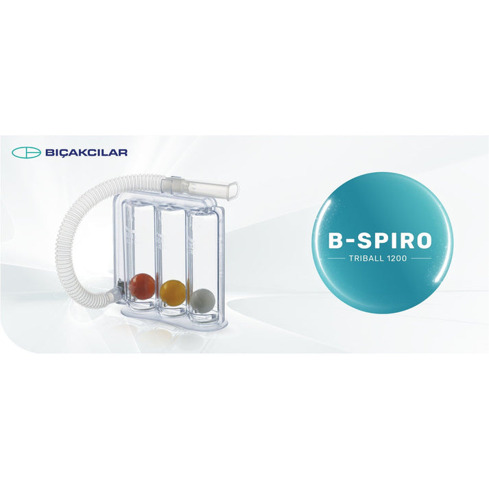 B-SPIRO TRIBALL Ejercicio pulmonar – OPL Equipo y Oxigeno Medicinal